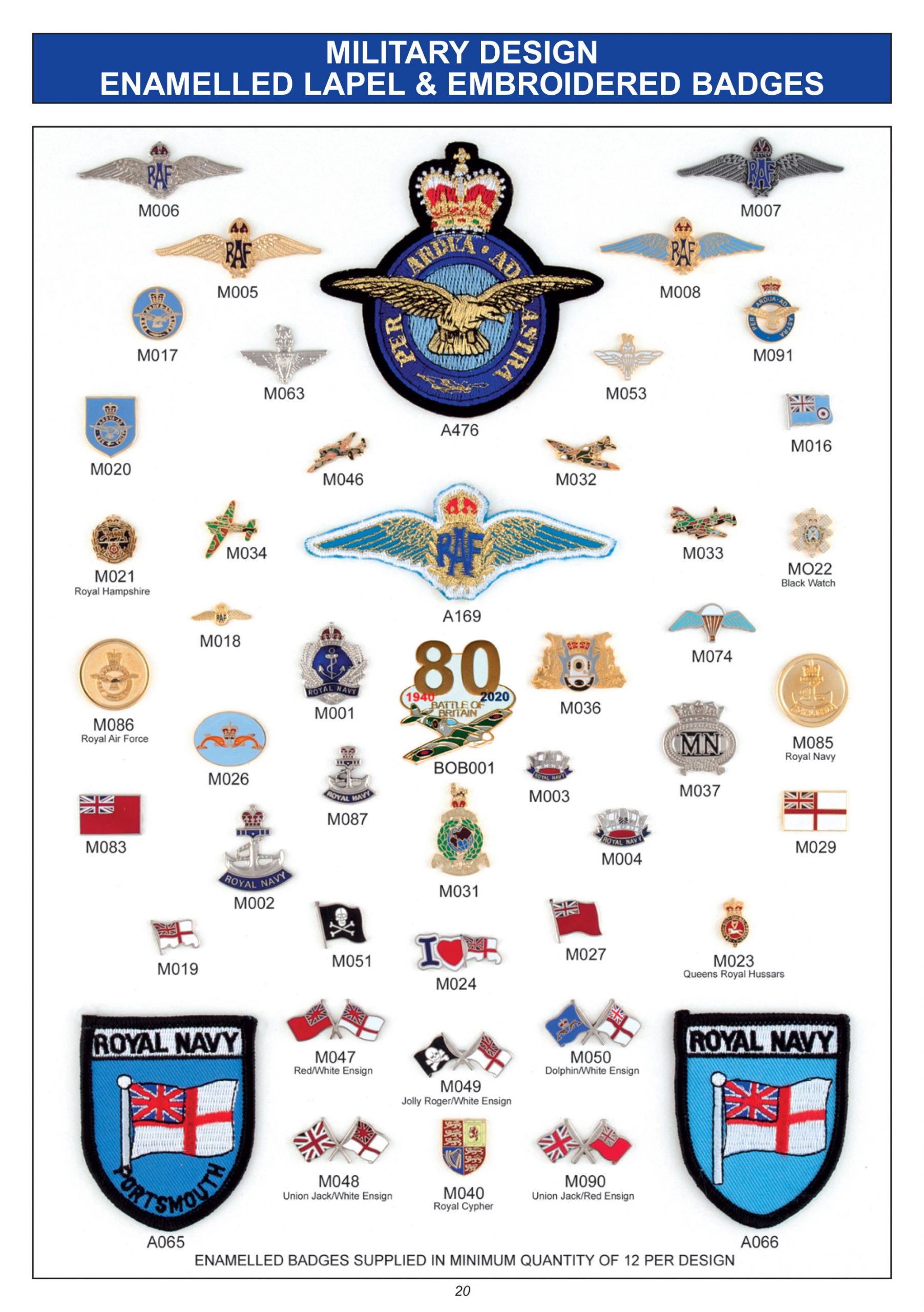 Badges - Tradition Giftware Limited