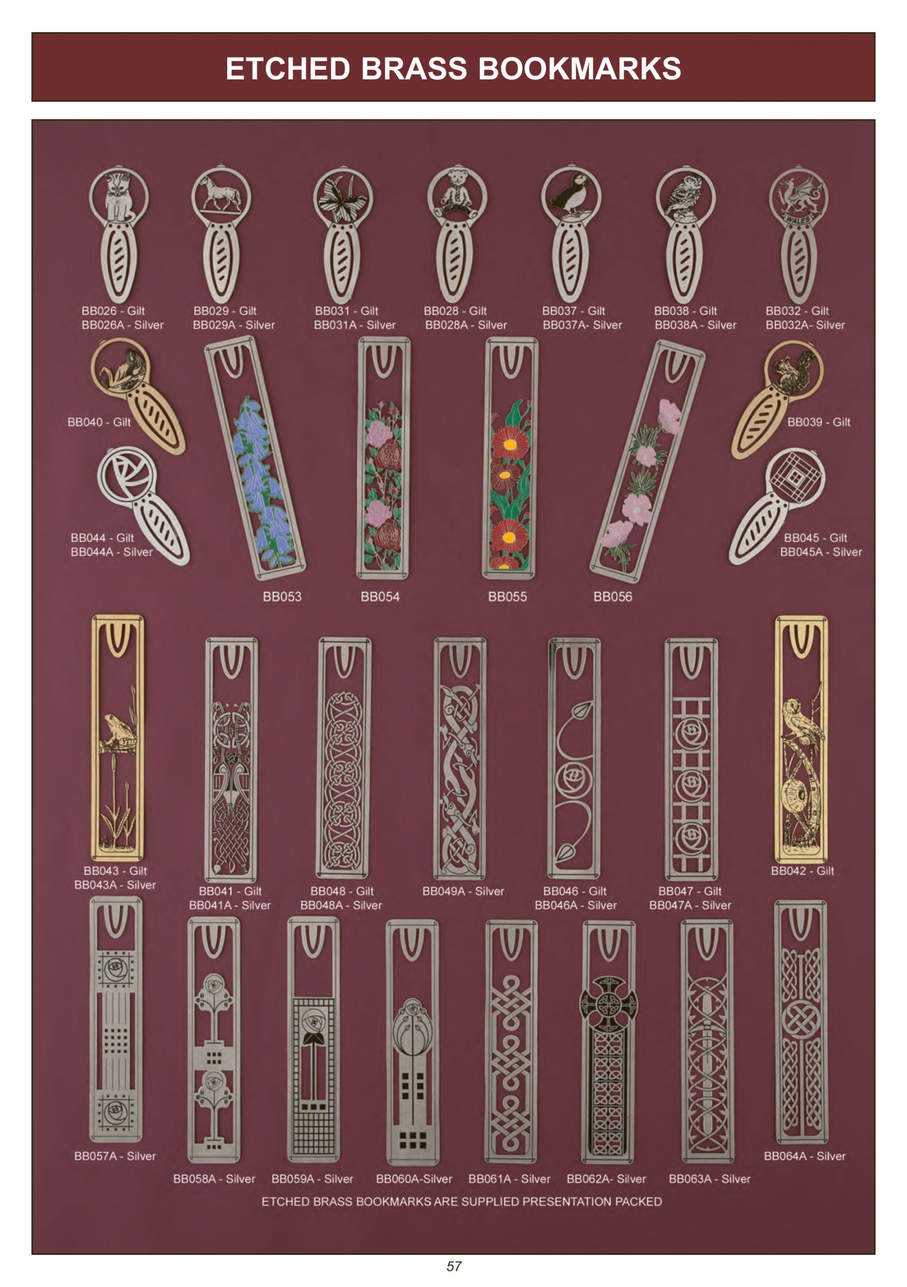 Bookmarks - Tradition Giftware Limited